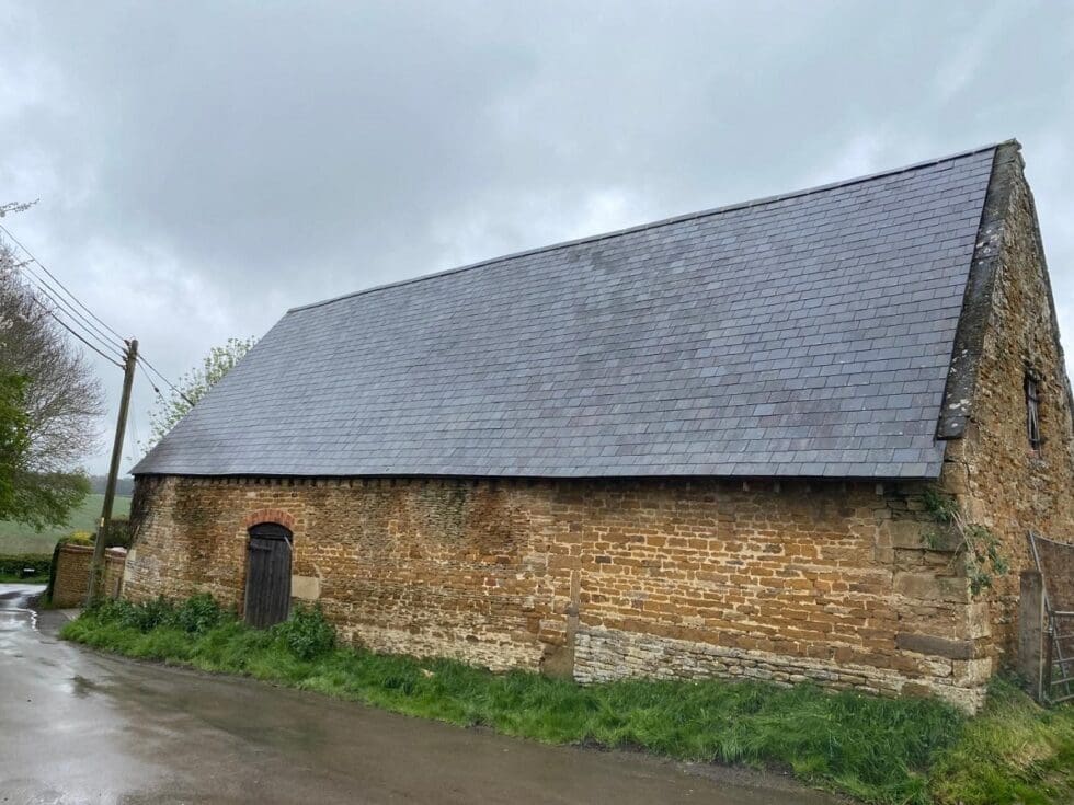 Rutland Blue Slate Barn | Heritage Roofing Services