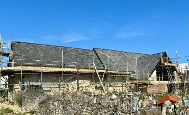 Welsh Blue Slate Gallery | Heritage Roofing Services
